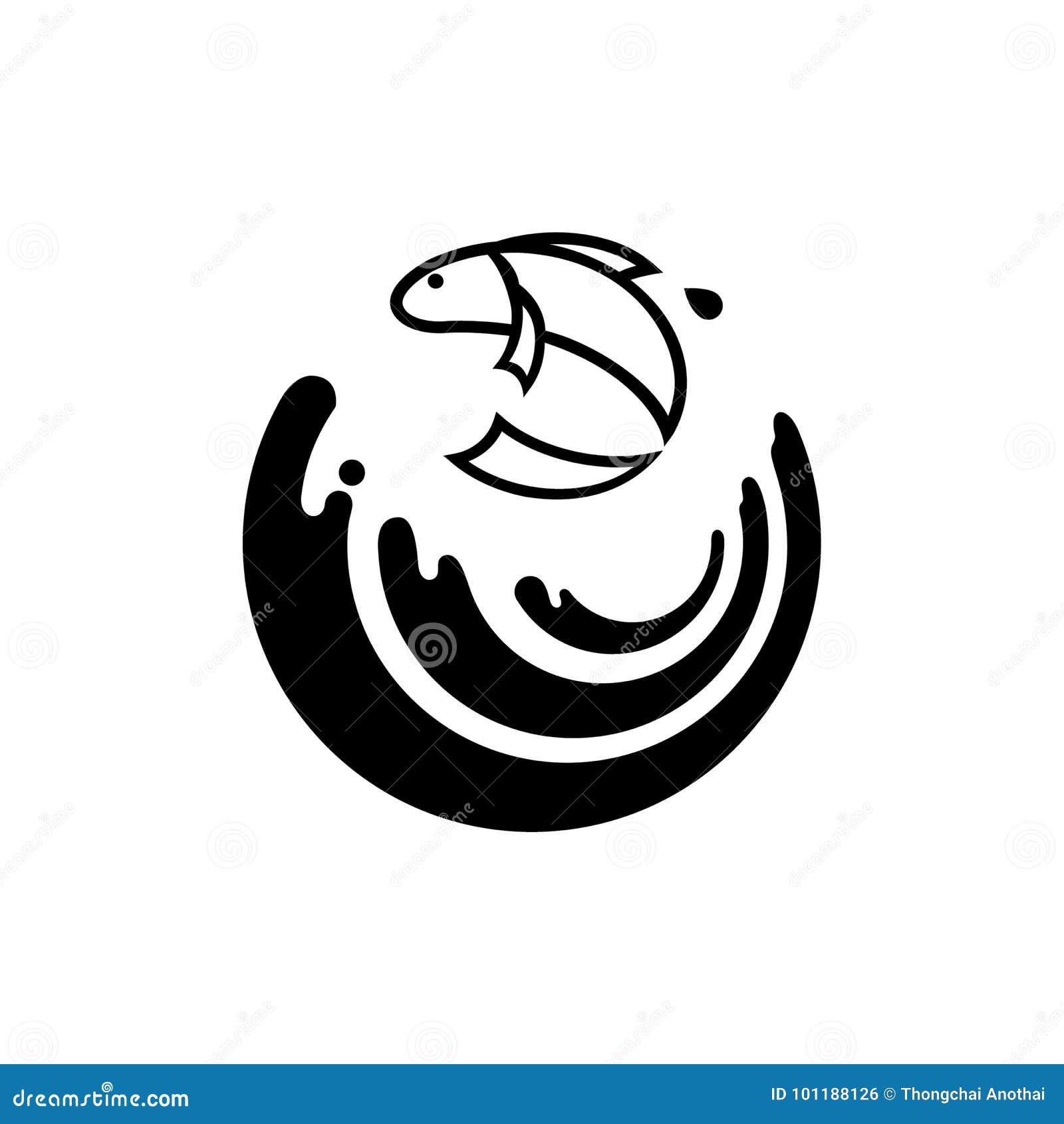 Fish Round Logo Stock Illustrations – 3,828 Fish Round Logo Stock ...