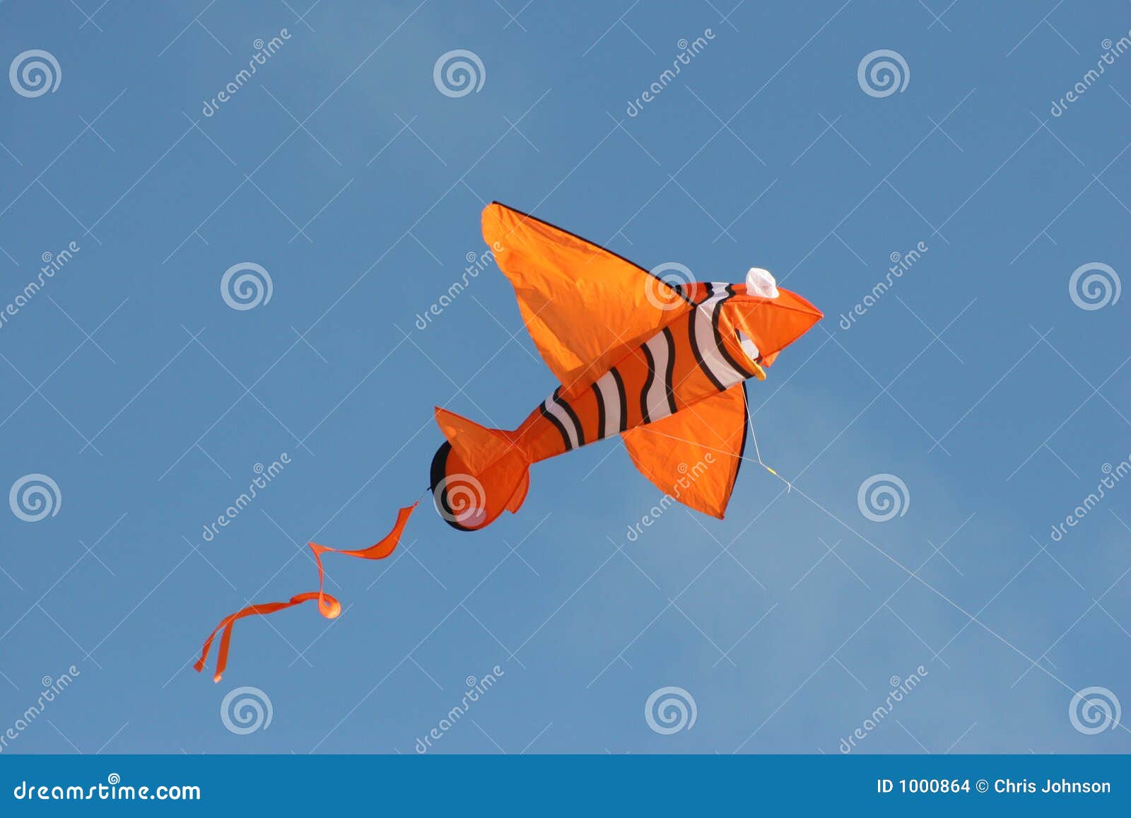 Fish Kite stock photo. Image of play, recreation, flying - 1000864