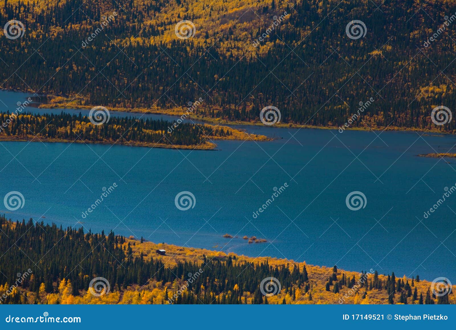 Fish Lake, Yukon Territory, Canada Stock Image - Image of adventure ...