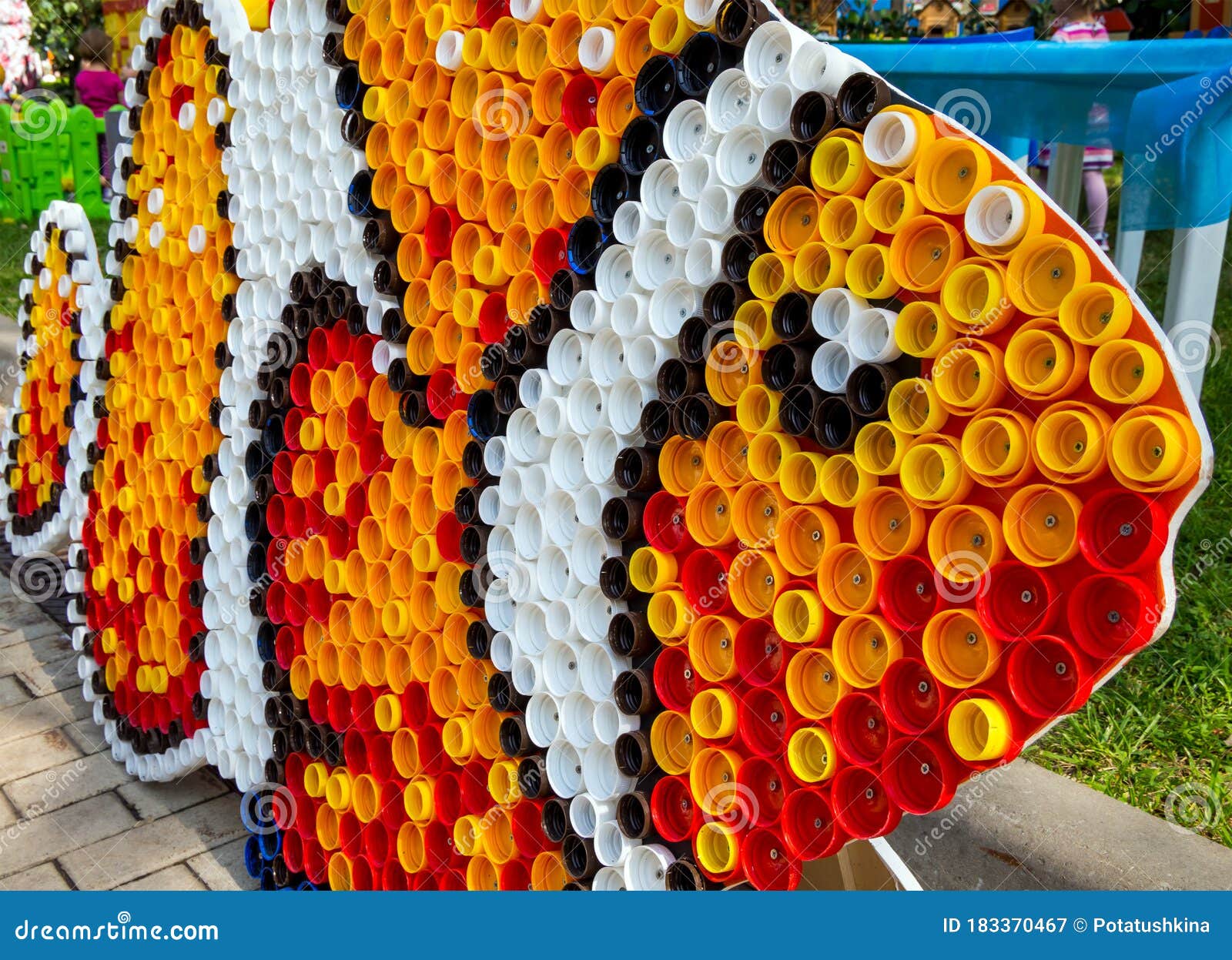 Seahorse Of Recycled Plastic From The Ocean Editorial Image ...