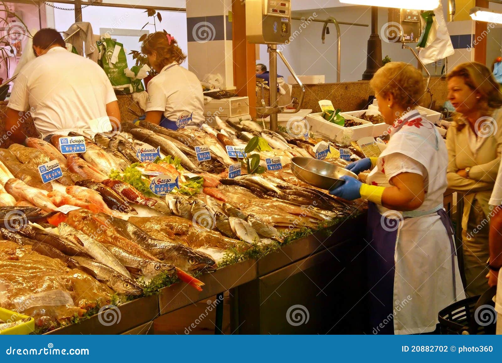 Fish market editorial photography. Image of sales, market - 20882702