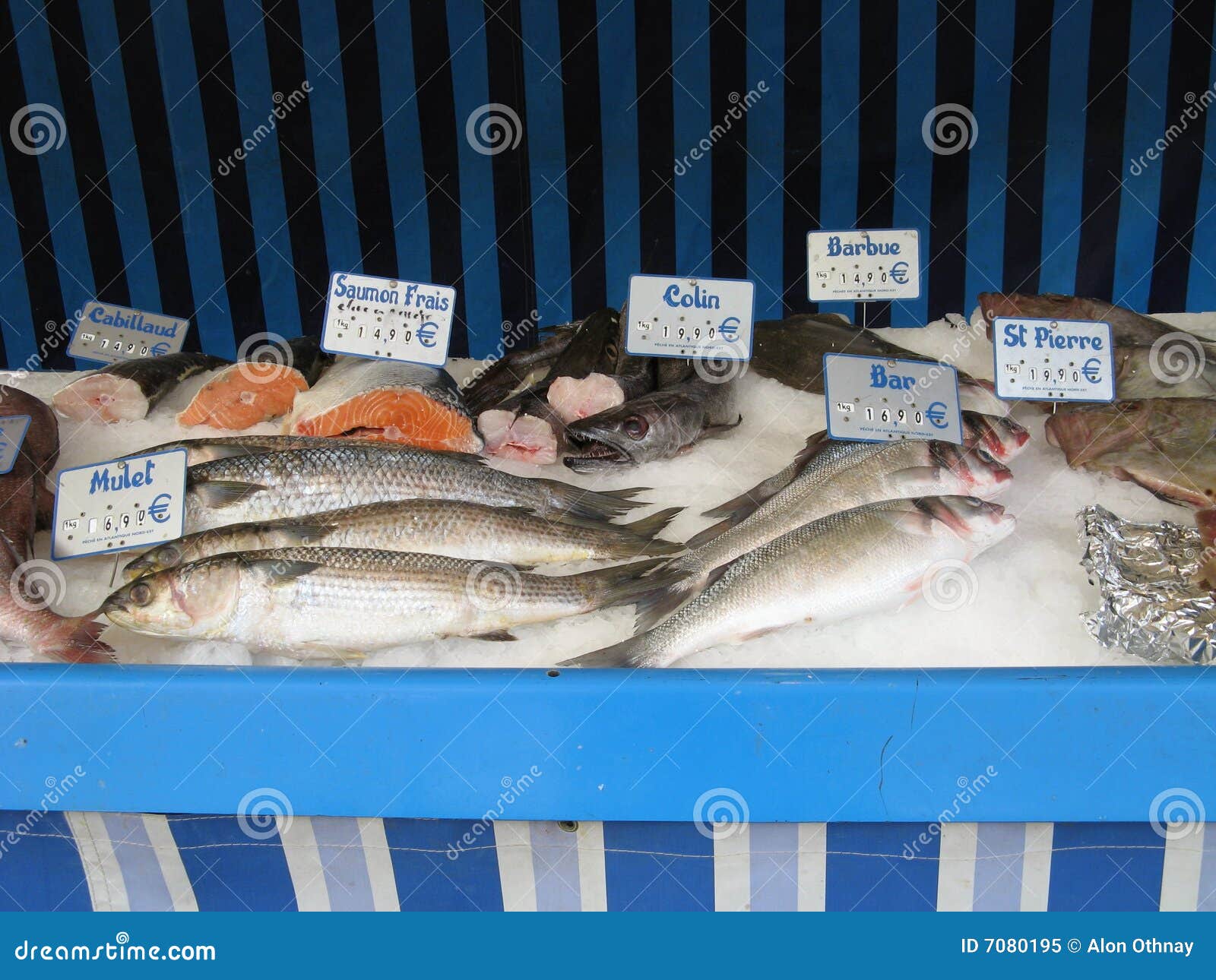 Fish market stock image. Image of farmer, retail, food - 7080195