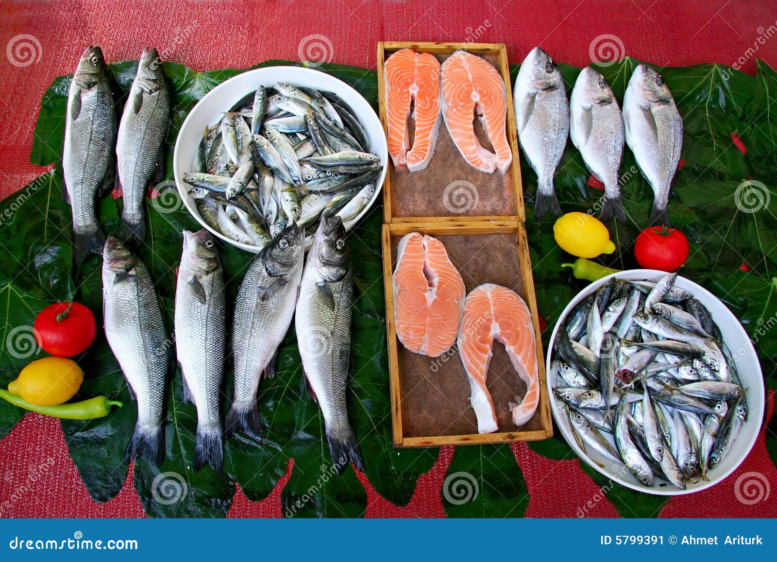 Fish Market in Turkey stock image. Image of salmon, farm - 5799391