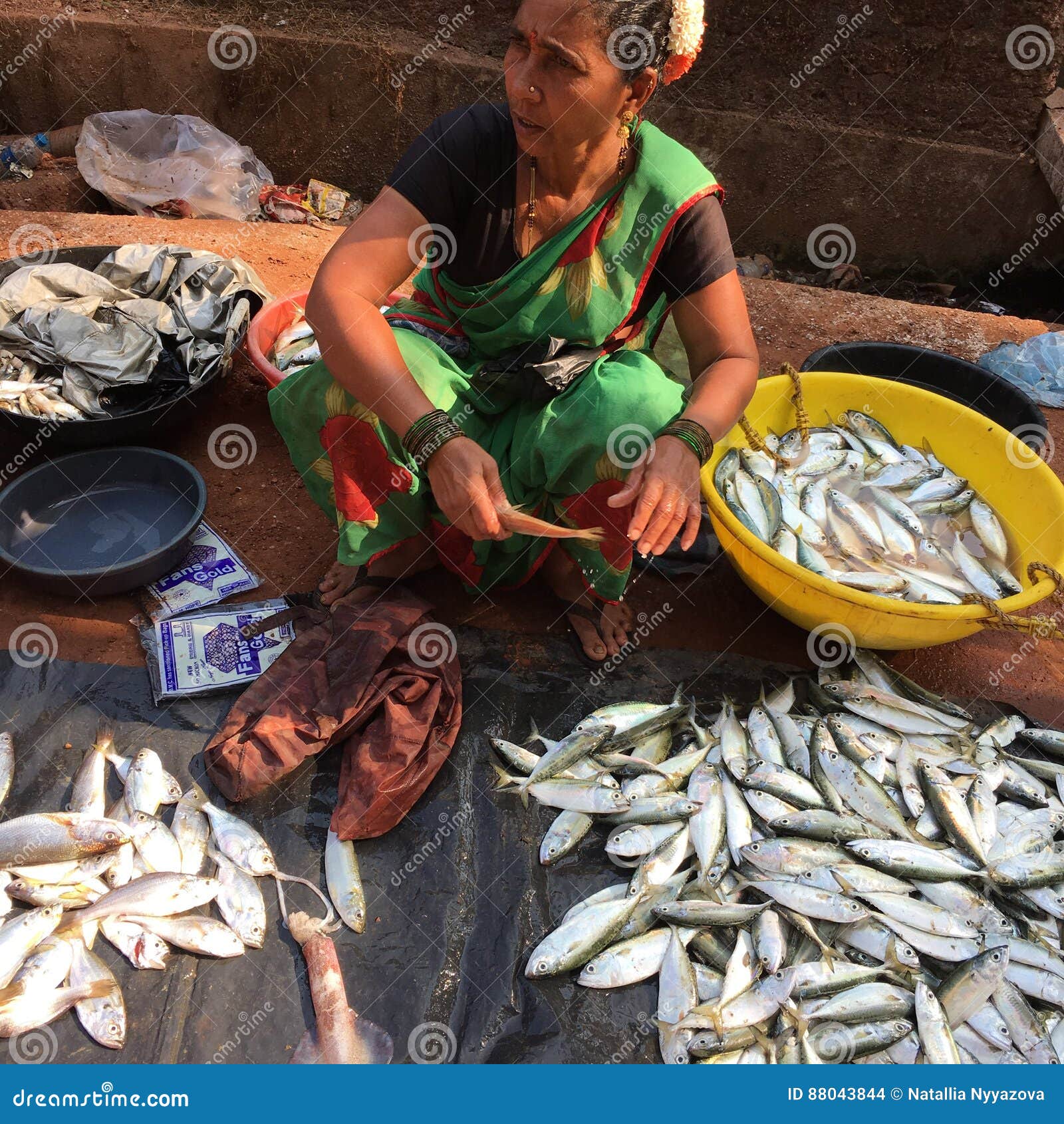 Fish market editorial stock image. Image of mussel, marketplace - 88043844