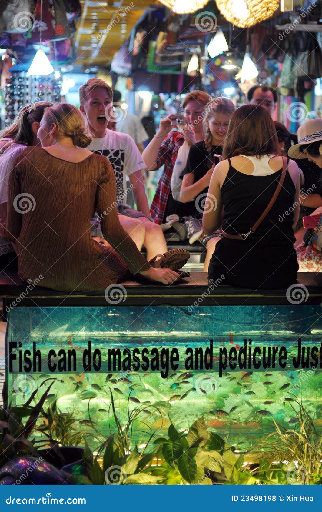 Fish Massage editorial stock photo. Image of closeup - 23498198