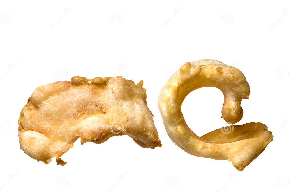 Fish Maw (Gas Bladder) Isolated Stock Photo - Image of close, chinese ...