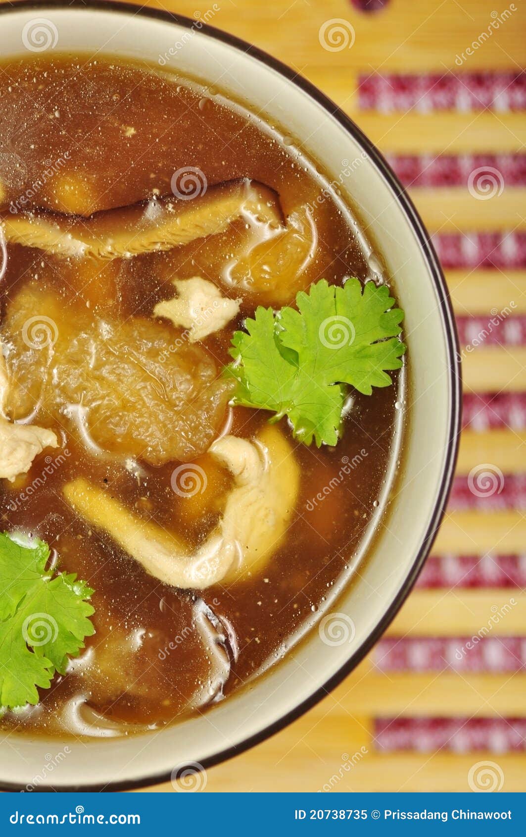 Fish maw soup stock image. Image of fish, asian, delicious - 20738735