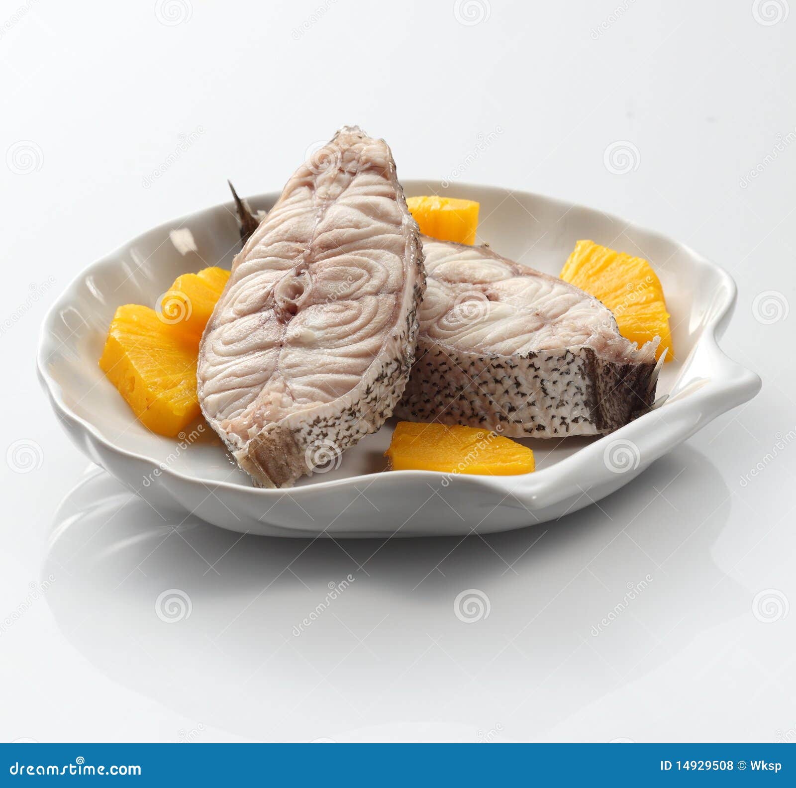 Fish Meat stock photo. Image of plate, fried, white, cook - 14929508