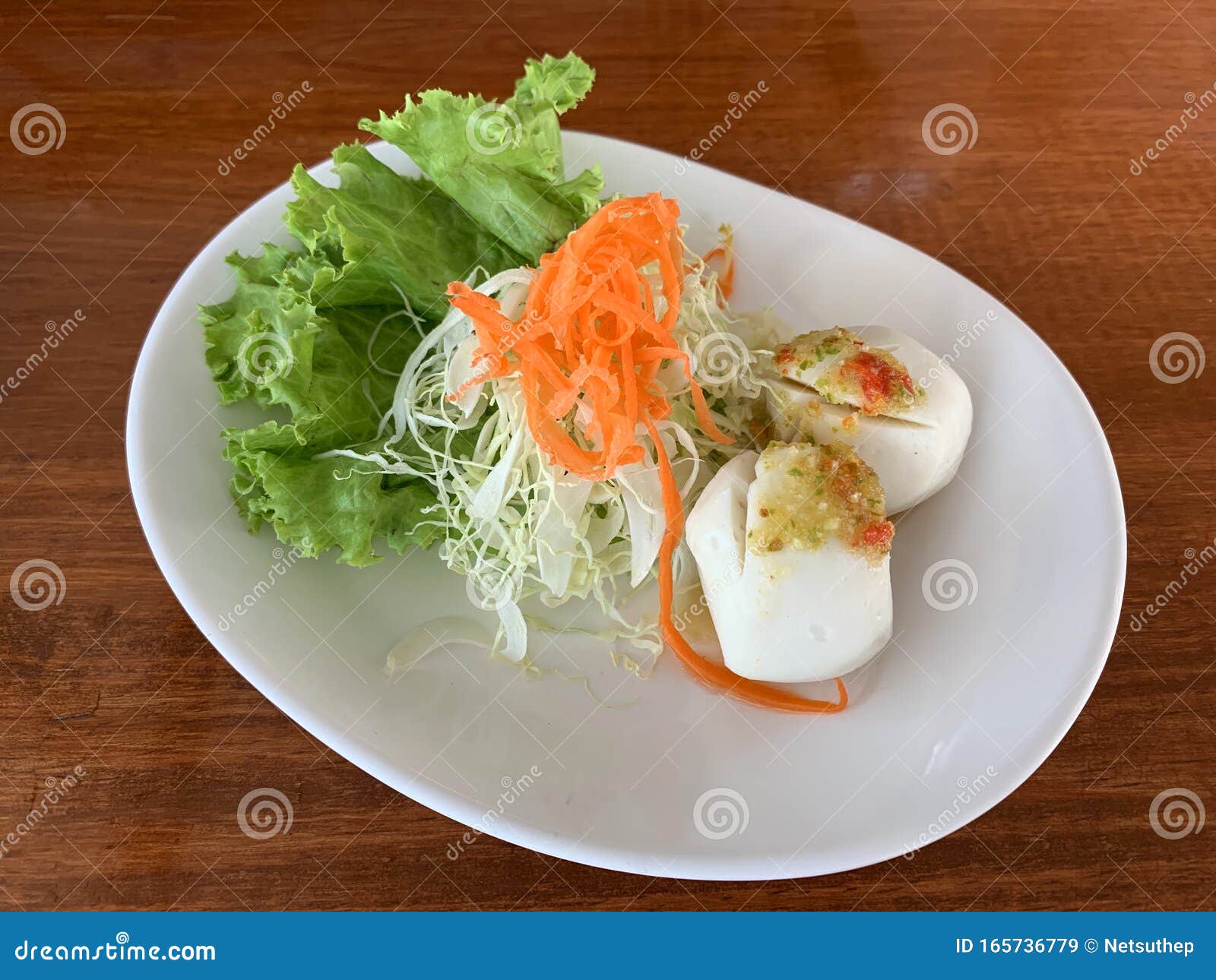 Fish Meat Ball in Buffet Meal Stock Image - Image of decor, dinner ...