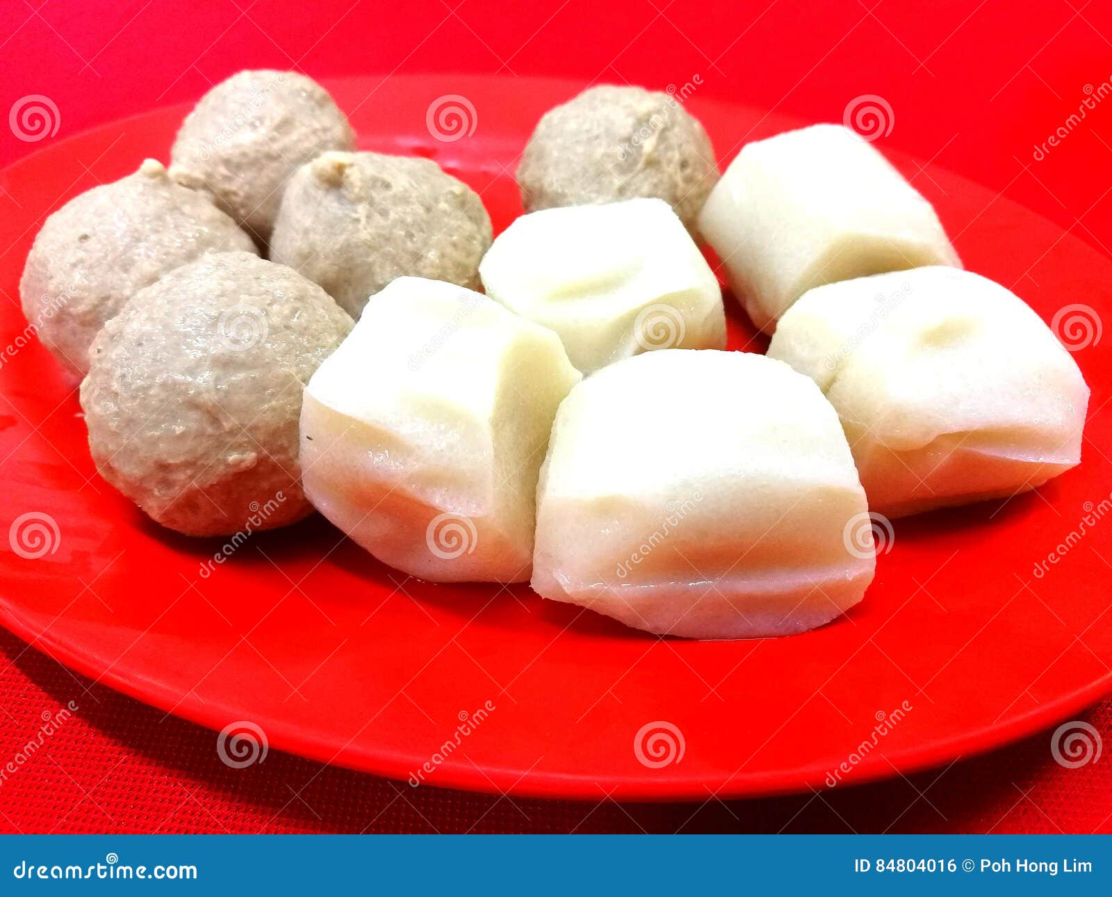Fish and meat balls stock photo. Image of tasty, cuisine - 84804016