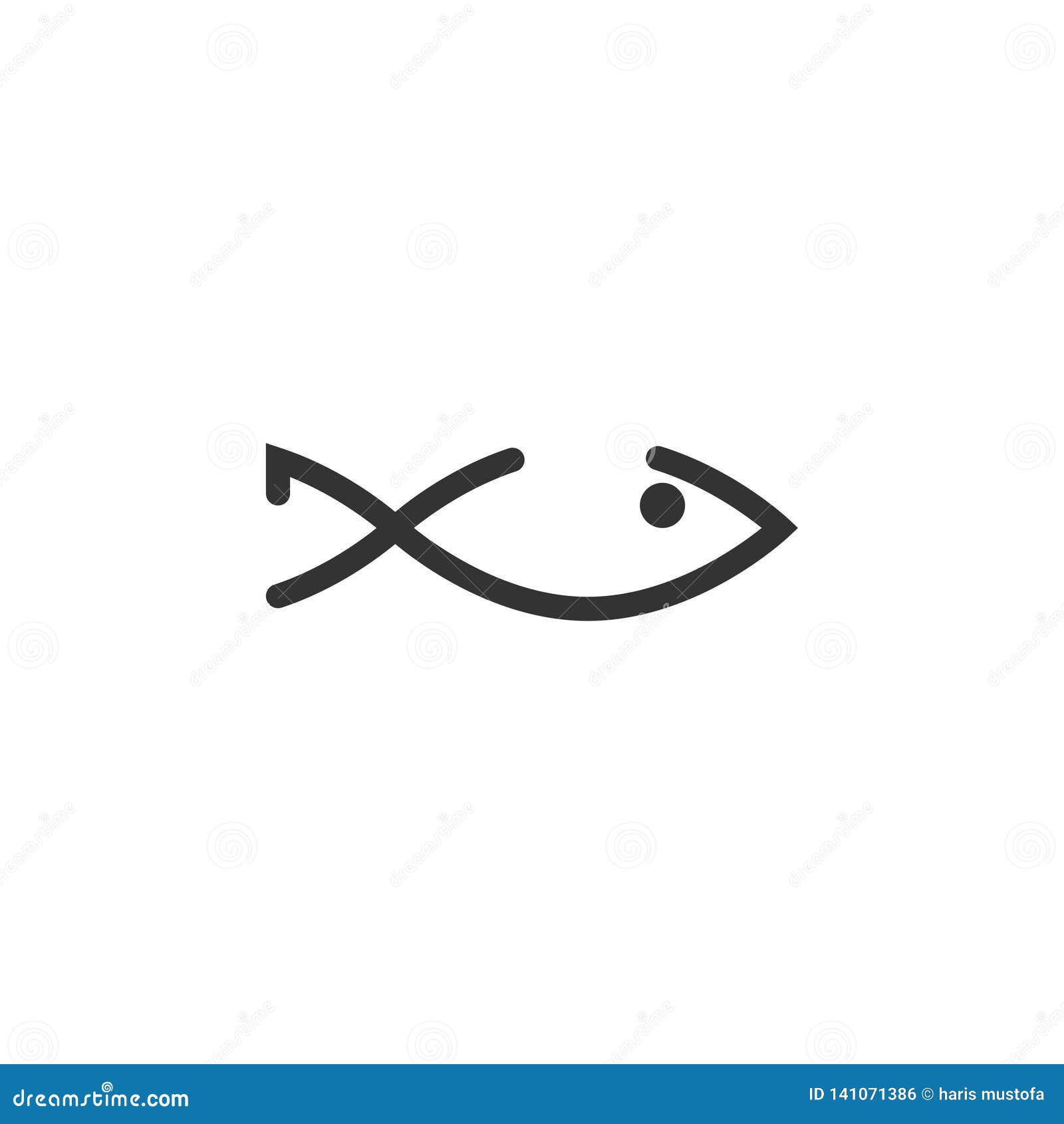 Fish Menu Icon Design Template Vector Isolated Stock Vector ...