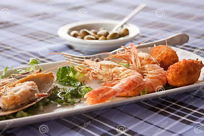 Fish meze stock photo. Image of celebration, meze, prepared - 35773082
