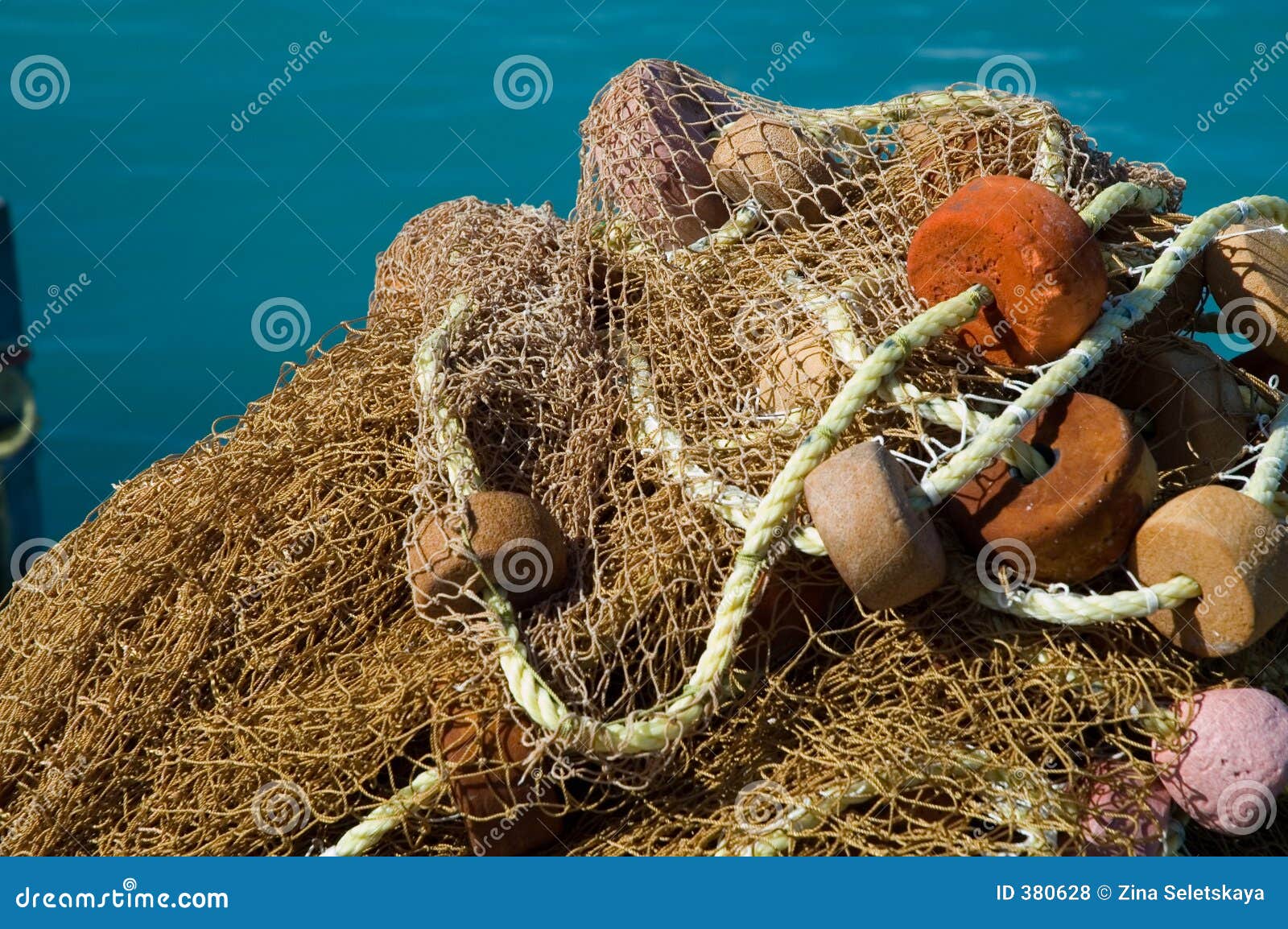 Fish net stock photo. Image of nets, maritime, hang, ropes - 380628