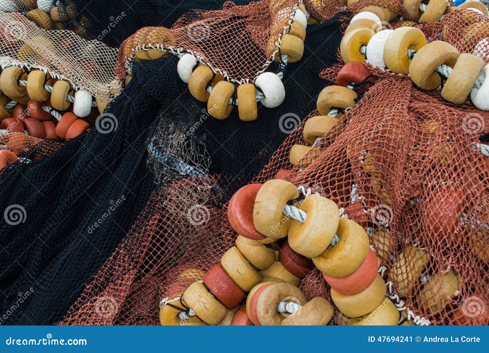 Fish net stock image. Image of seaside, fishnet, hanging - 47694241