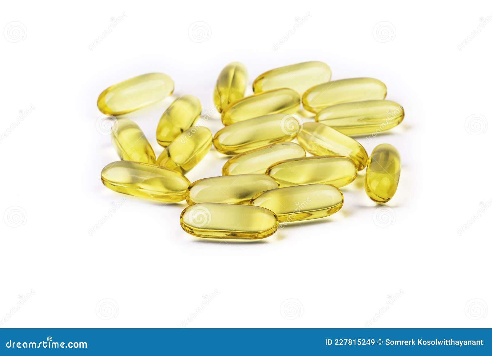 Fish oil capsules stock image. Image of healthy, medication - 227815249