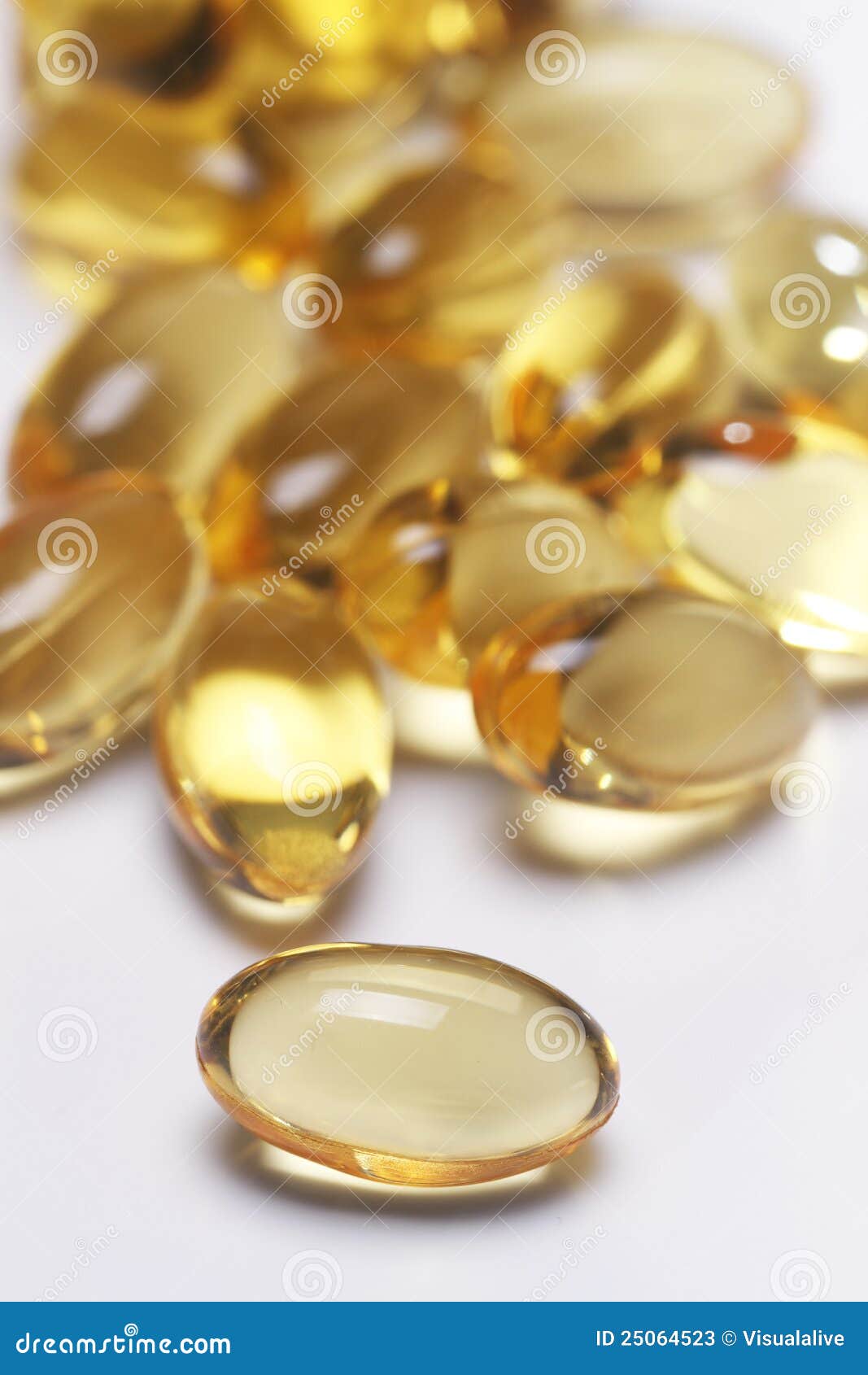 Fish oil health capsules stock image. Image of help, herb - 25064523