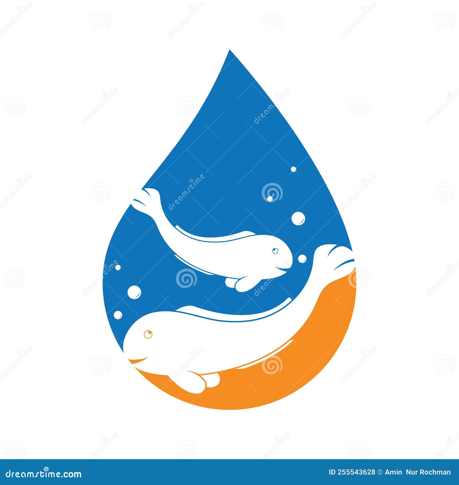 Fish Oil Logo Vector Illustration Template Stock Vector - Illustration ...