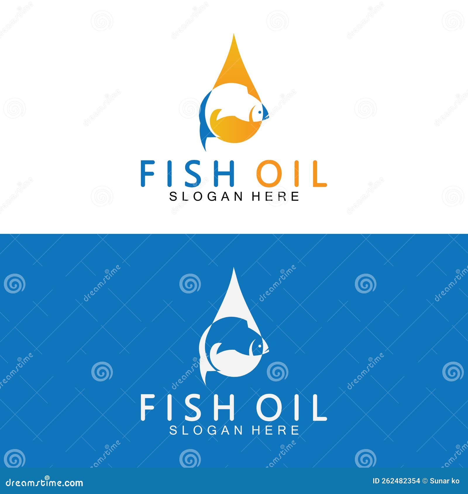 Fish Oil Logo Vector Illustration Template Stock Vector - Illustration ...