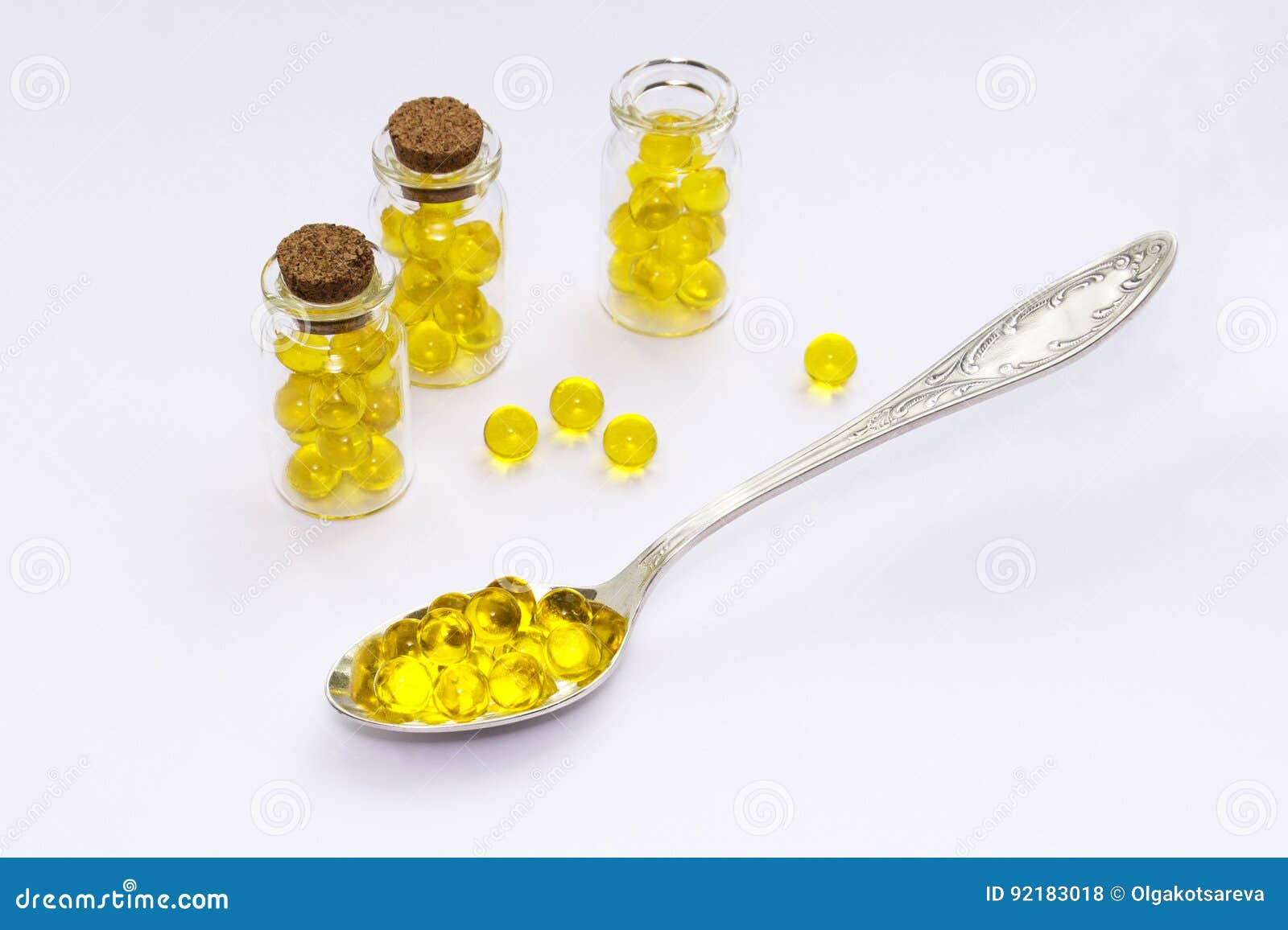 Fish oil stock photo. Image of fatty, omega, eating, bottle - 92183018