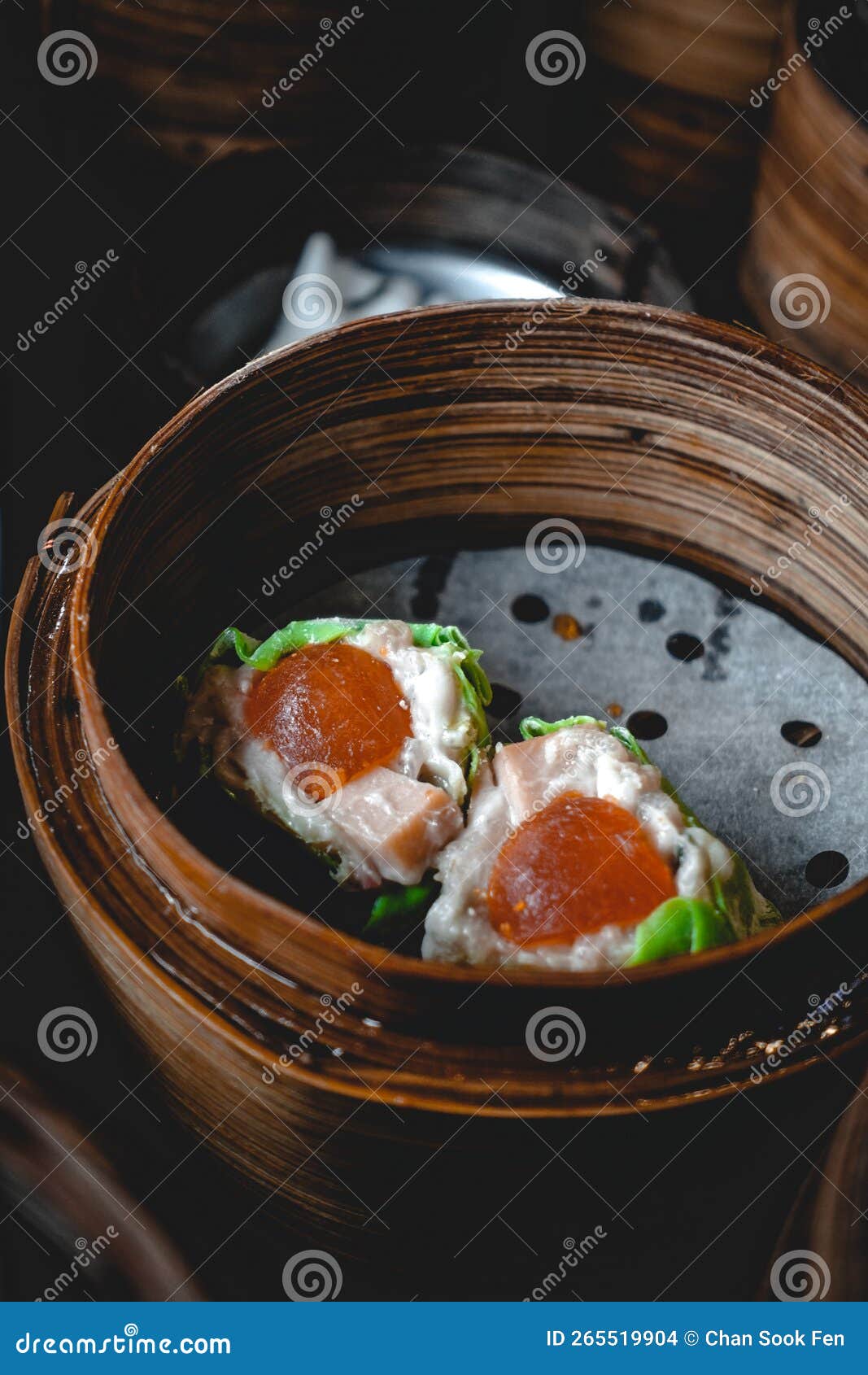 Fish Paste Sui Gau Dim Sum stock photo. Image of paste - 265519904