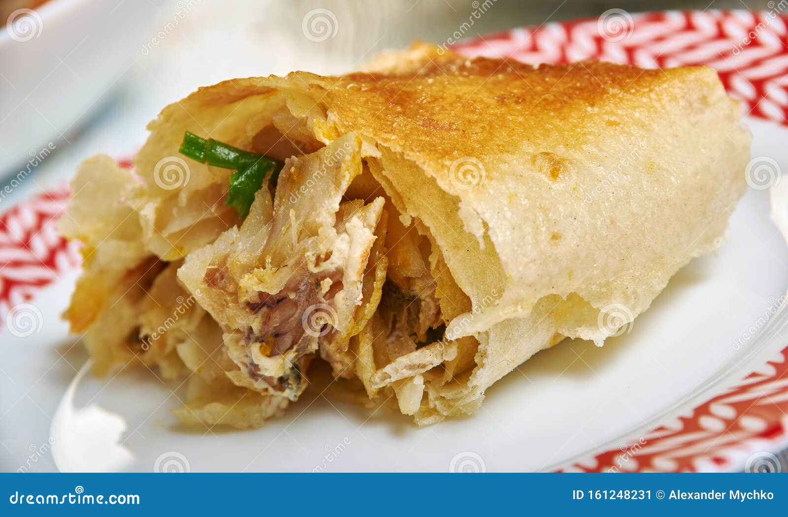 Fish in pita bread stock image. Image of snack, sardines - 161248231