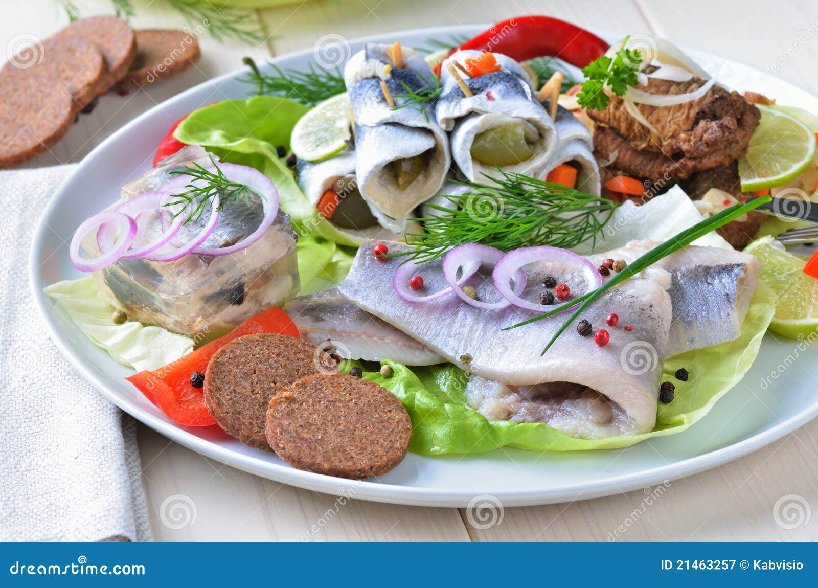 Fish plate stock image. Image of plate, food, platter - 21463257