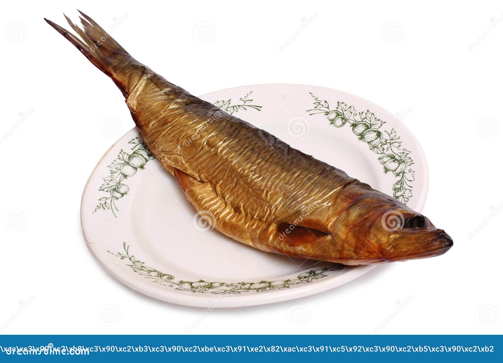 Fish on a plate stock image. Image of halibut, healthy - 64038471