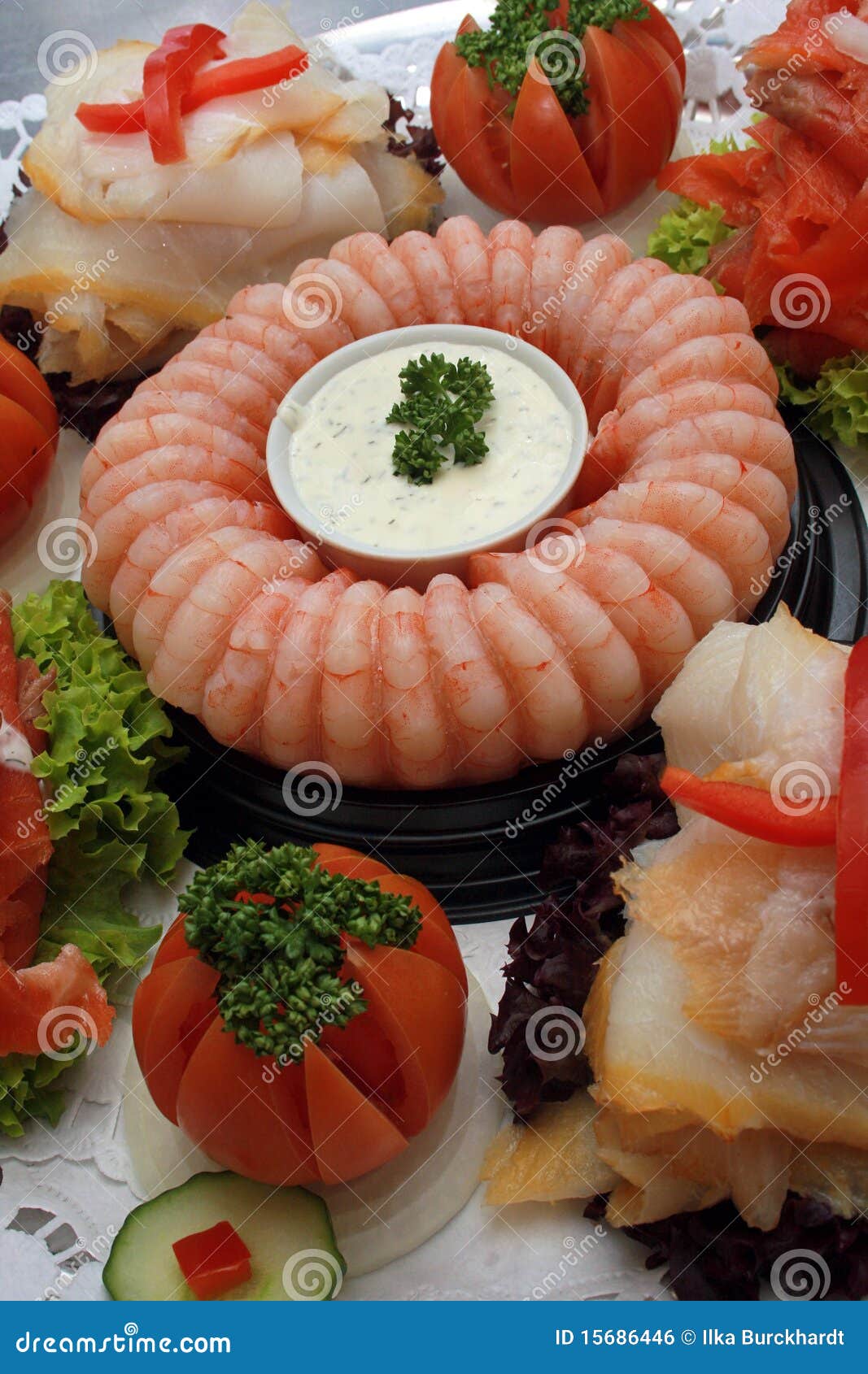 Fish platter stock photo. Image of creative, eating, platter - 15686446