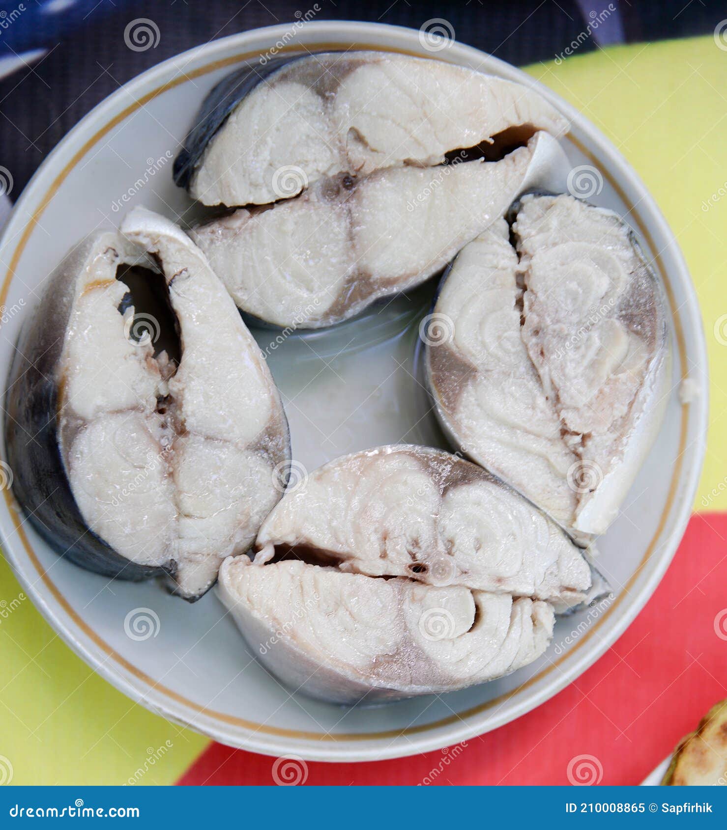 Fish stock image. Image of ingredient, portion, gourmet - 210008865