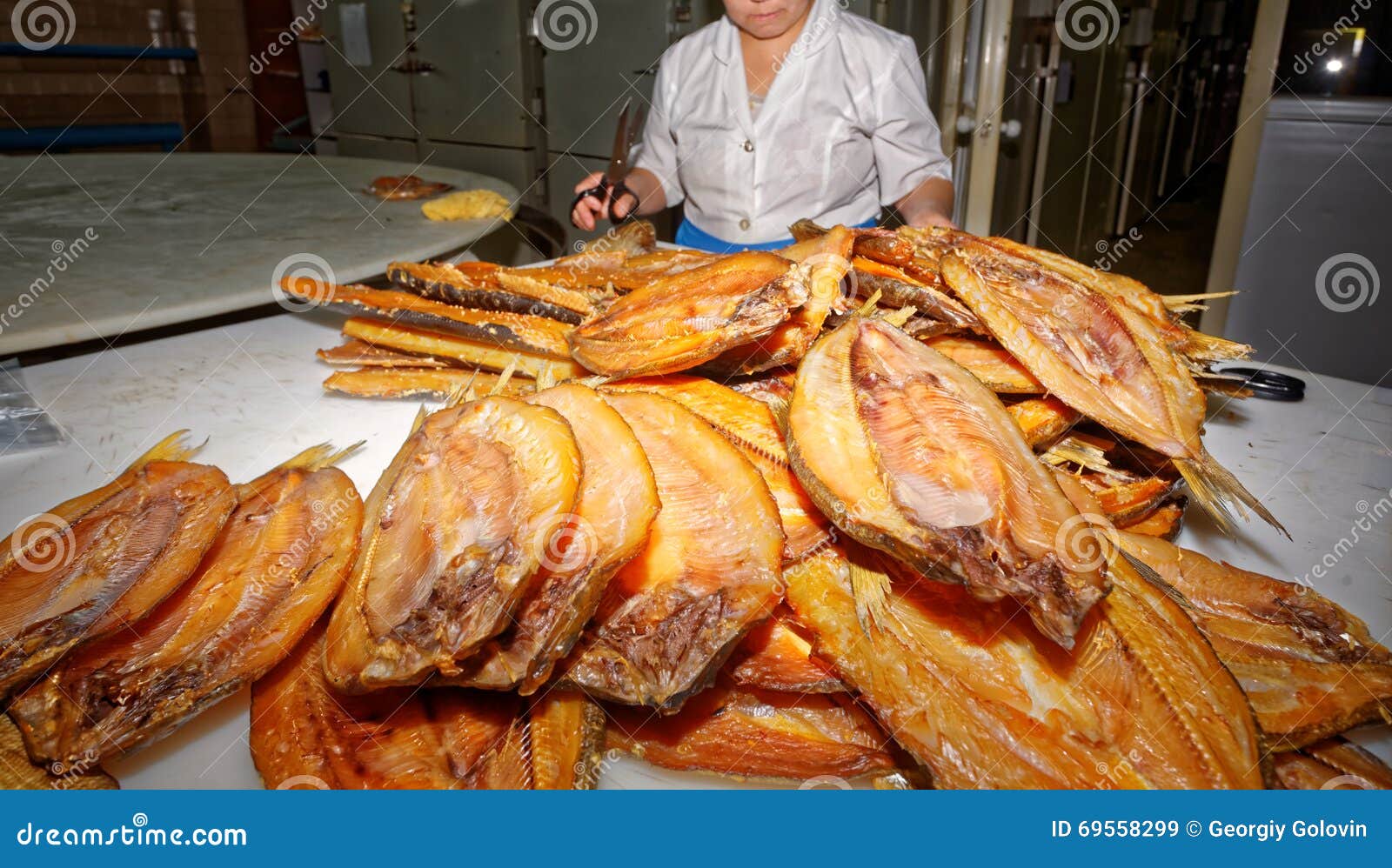 Fish Processing, Fish Factory Editorial Stock Image - Image of fisher ...