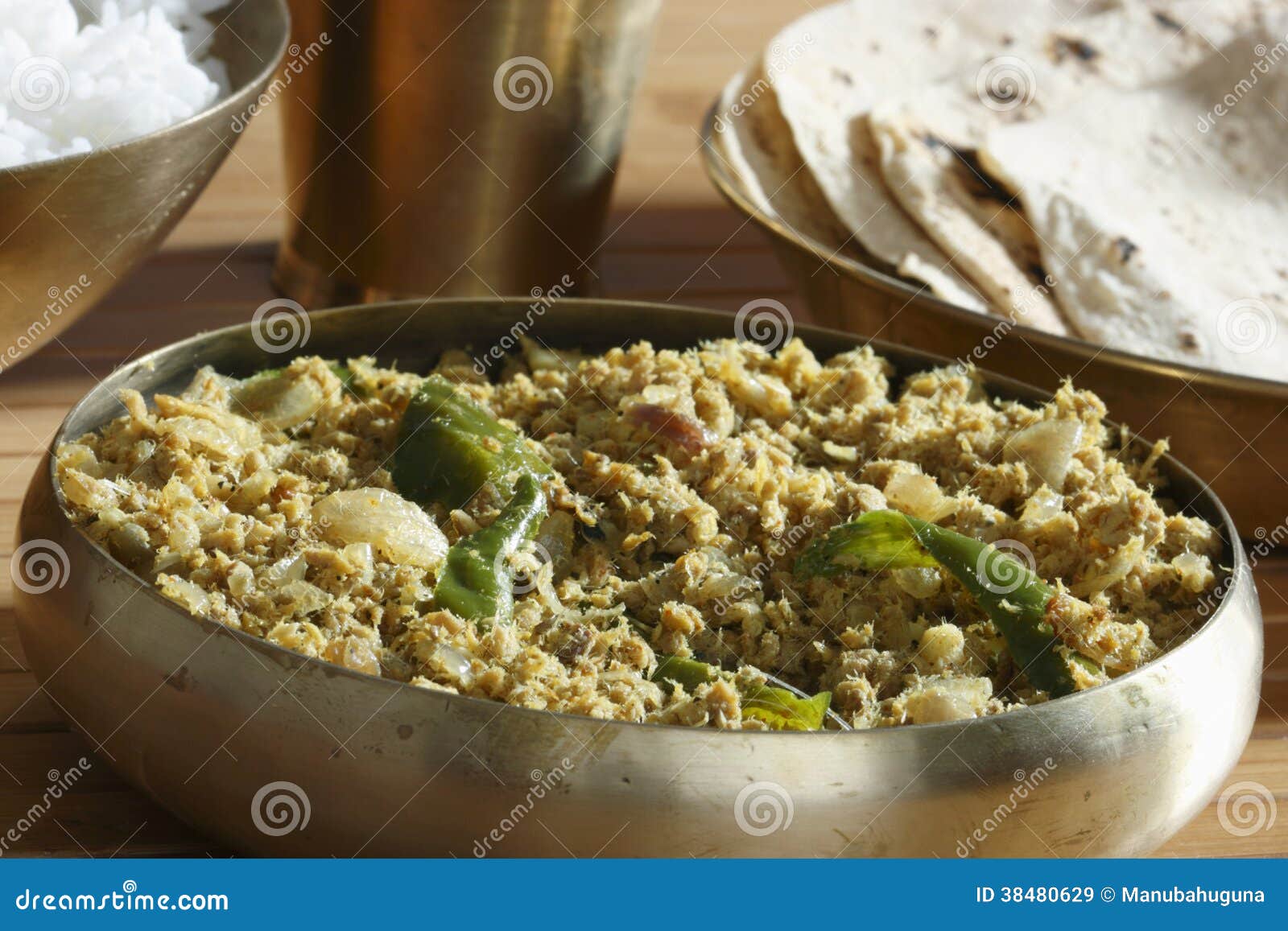 Fish Puttu is a Dish from Kerala, India Stock Image - Image of culinary ...