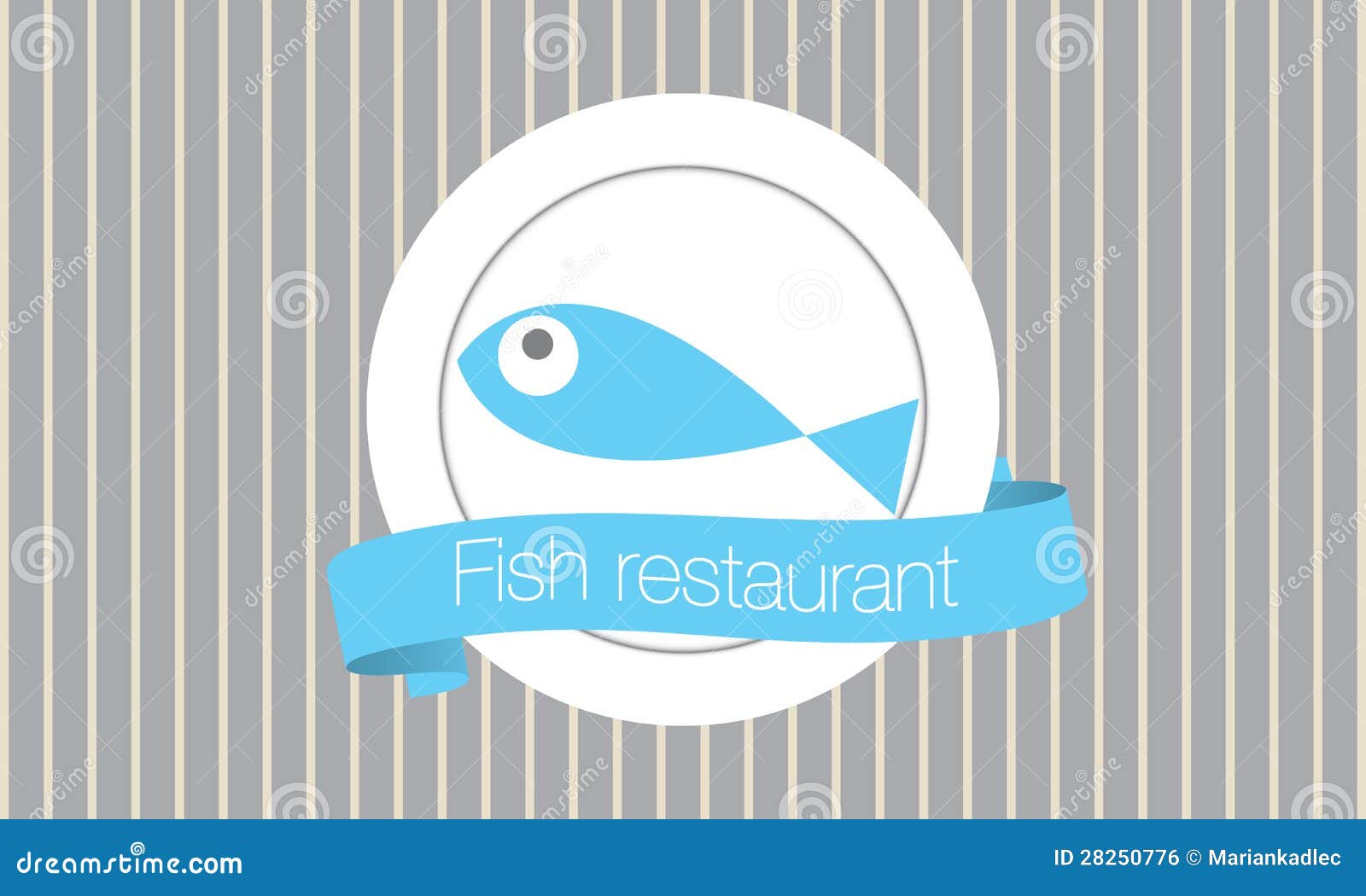 Fish Restaurant, Seafood. Simple Related Vector Icons Royalty-Free ...
