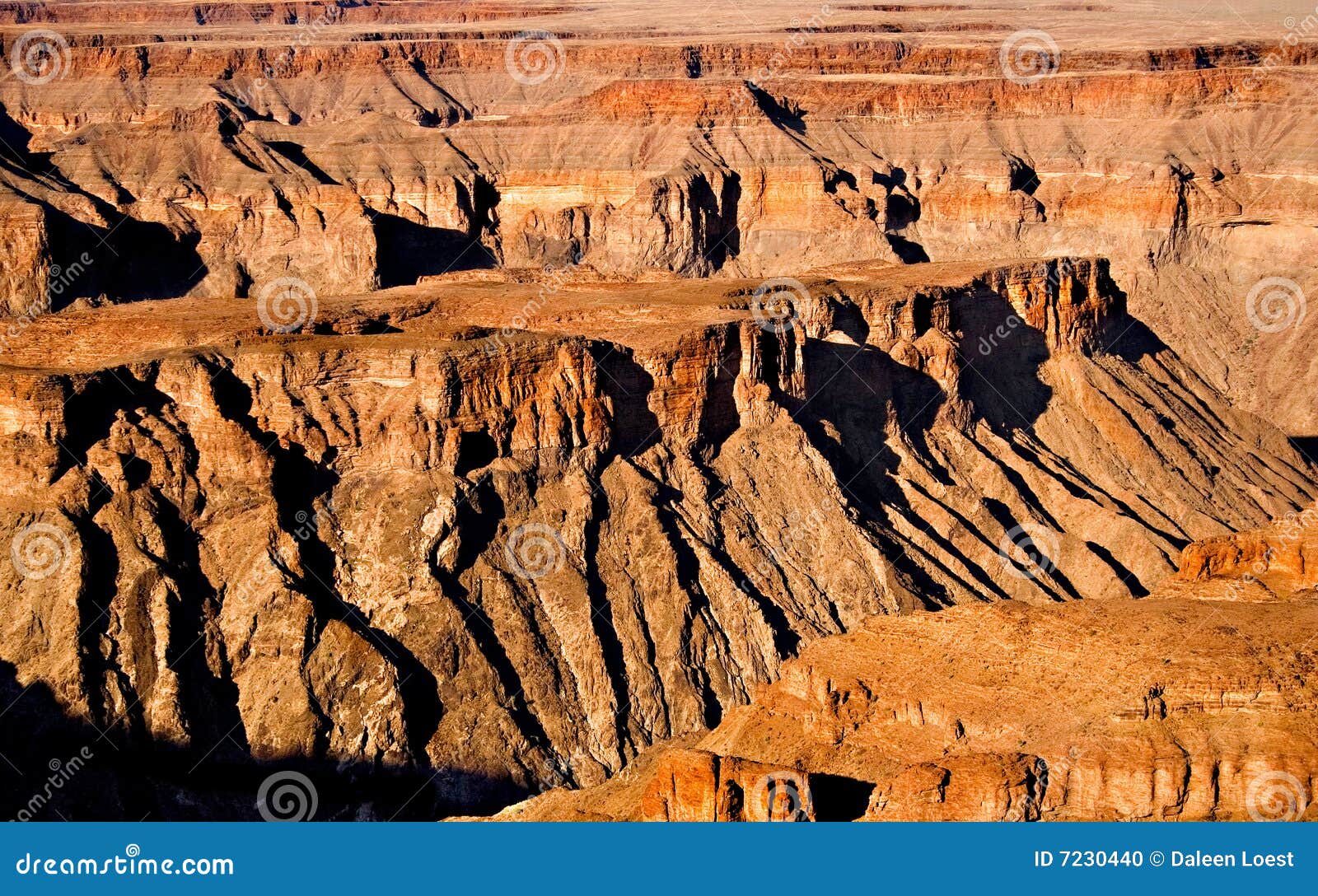 The Fish River Canyon Afrikaans: Visrivier Canyon Or Visrivier Kuil ...