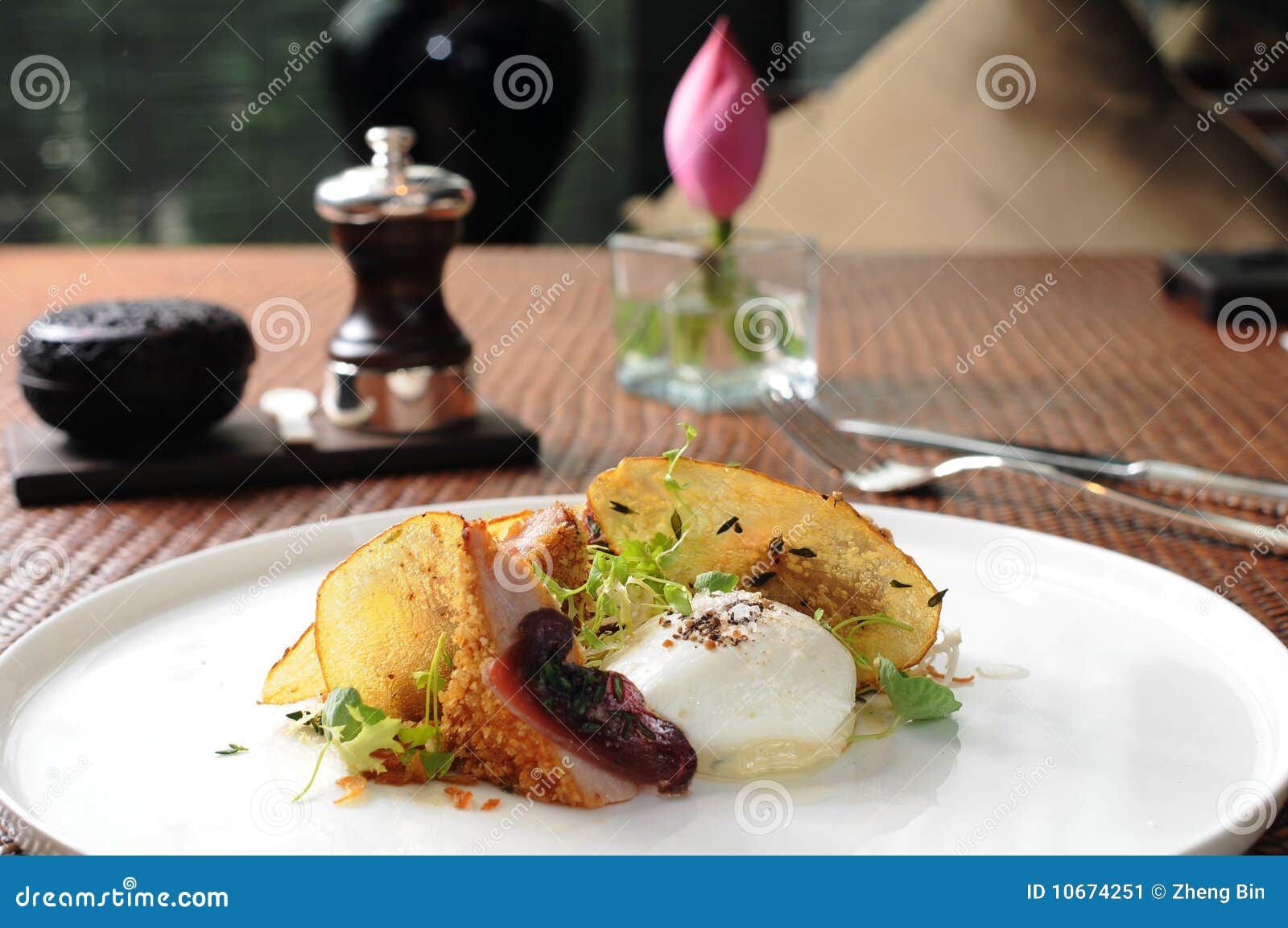 Fish row stock image. Image of fine, lettuce, gourmet - 10674251