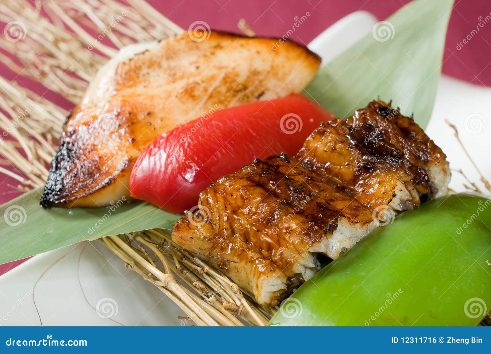 Fish row stock photo. Image of fine, japan, meal, gourmet - 12311716