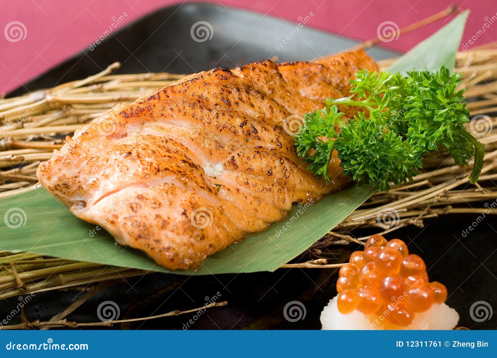 Fish row stock image. Image of healthy, restaurant, dining - 12311761