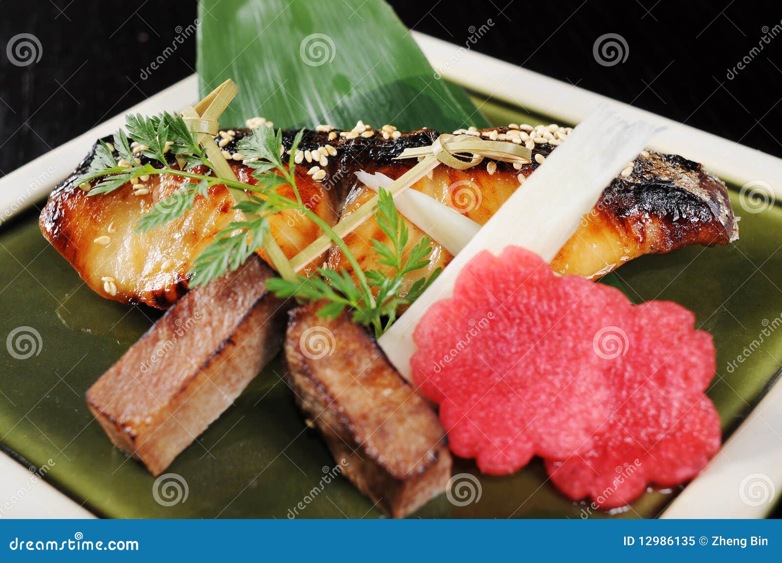 Fish row stock image. Image of dinner, platter, health - 12986135