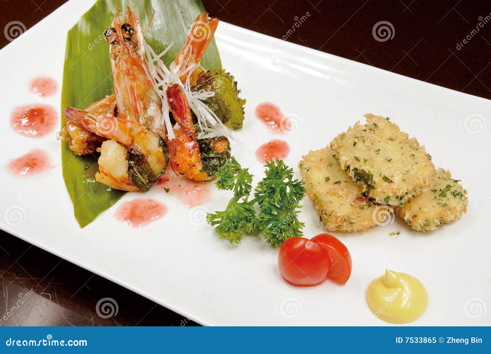 Fish row stock image. Image of plate, cuisine, healthy - 7533865