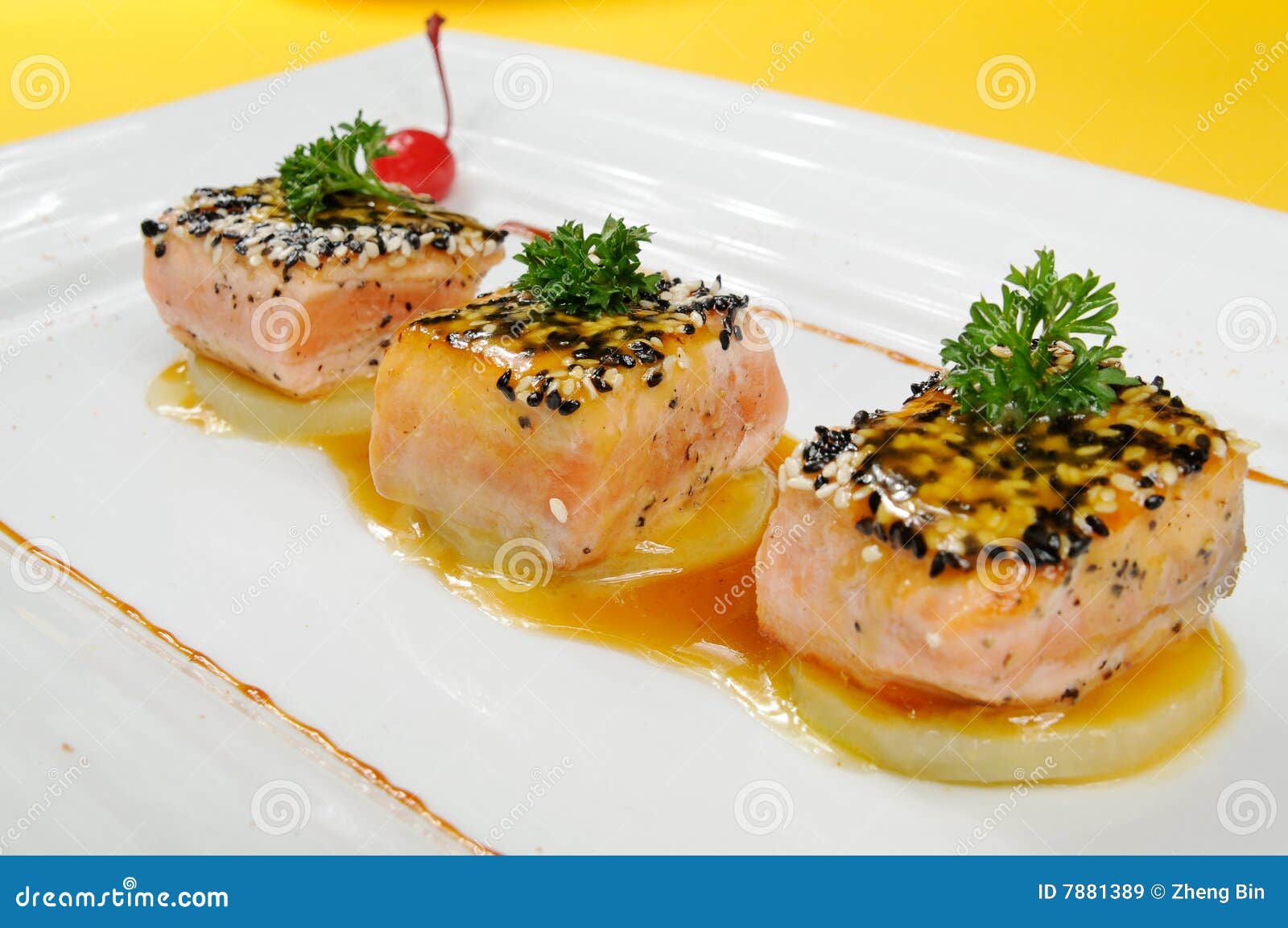 Fish row stock image. Image of delicious, restaurant, fried - 7881389