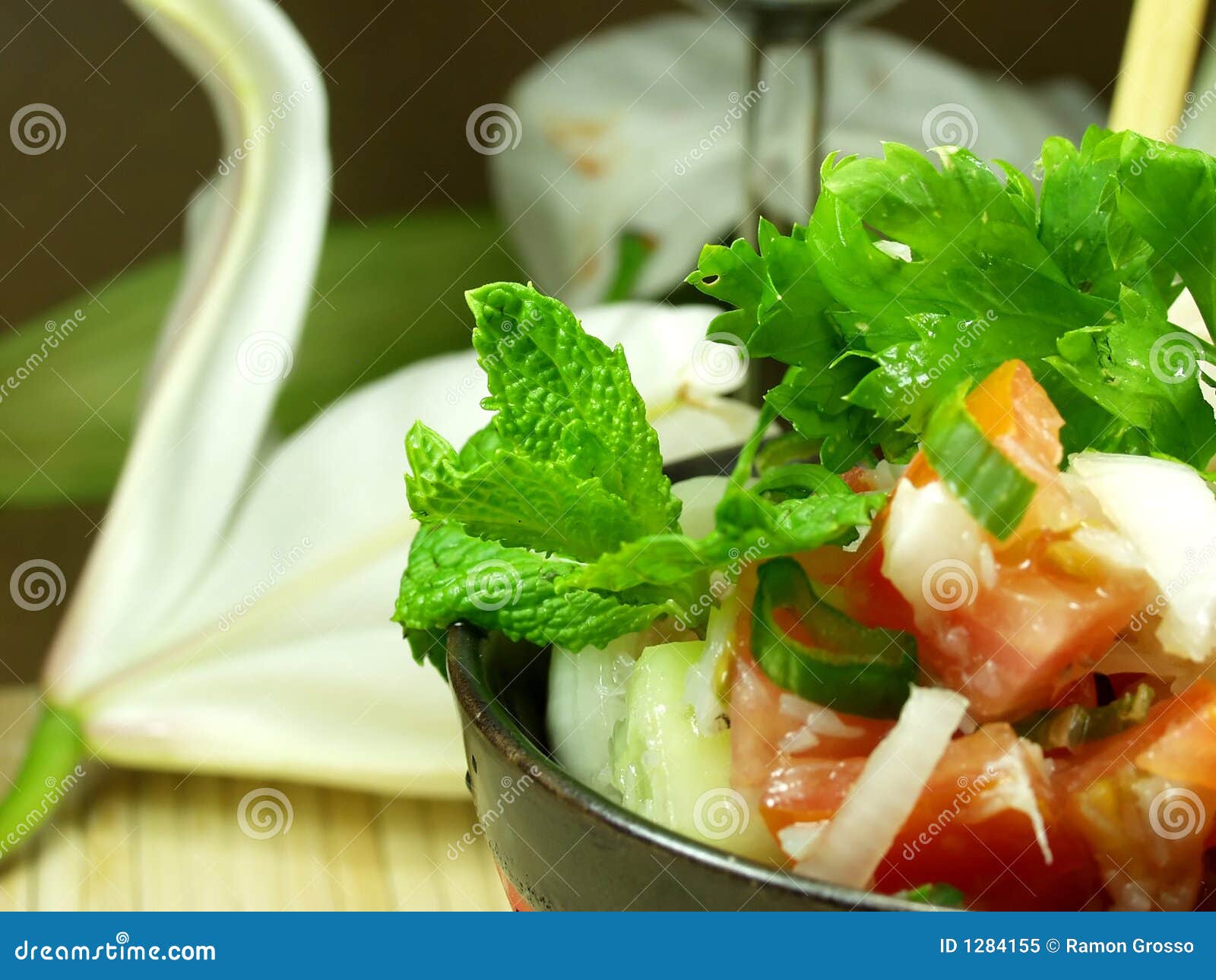 Fish salad stock image. Image of taste, fish, carrot, hake - 1284155