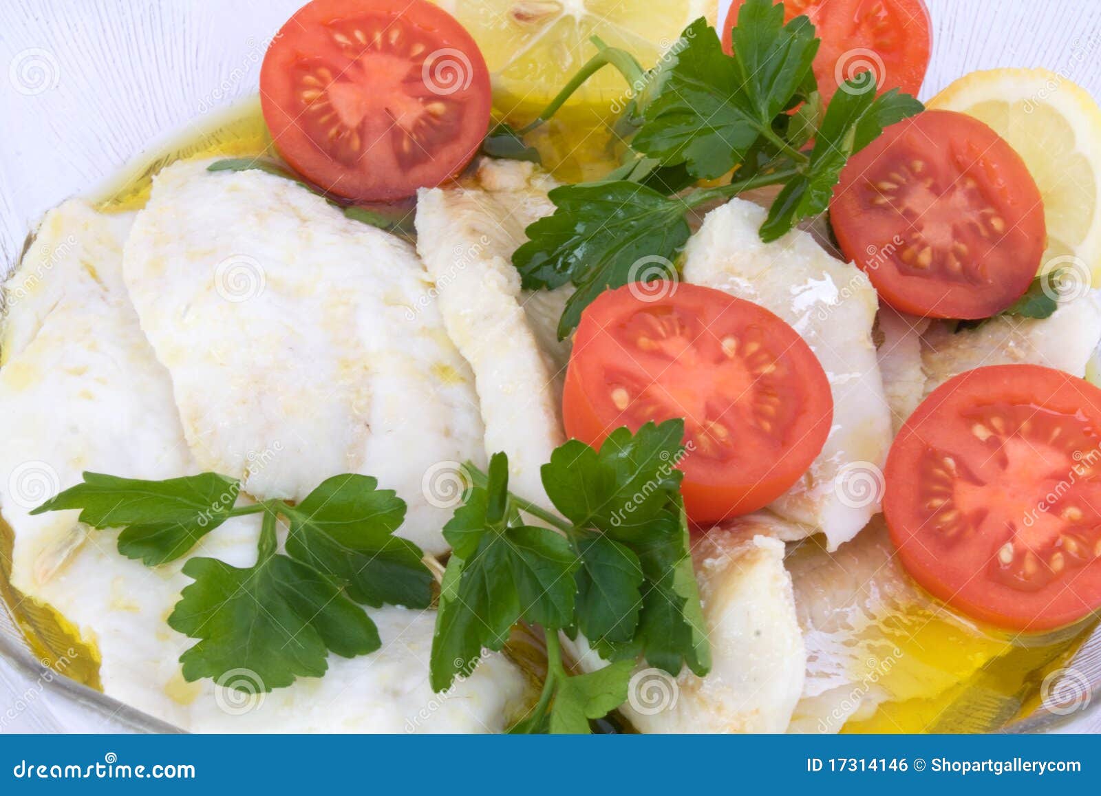 Fish Salad stock photo. Image of green, appetizer, meal - 17314146