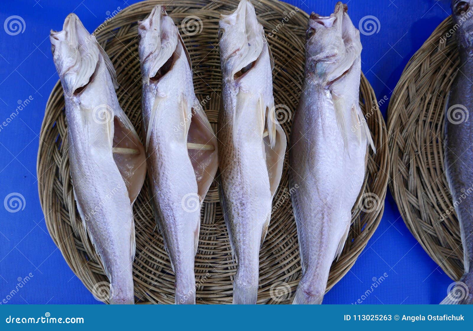 Fish for Sale in Korean Market Stock Image - Image of asia, display ...