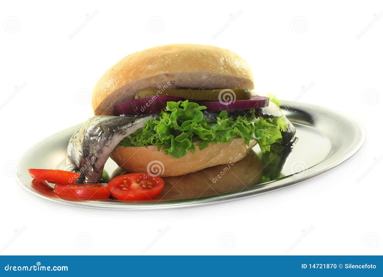 Fish sandwiches stock photo. Image of small, bread, food - 14721870