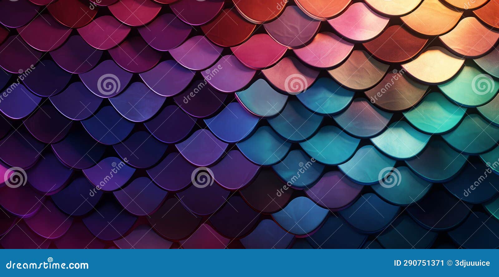 Fish Scale Creative Abstract Geometric Texture. Stock Illustration ...