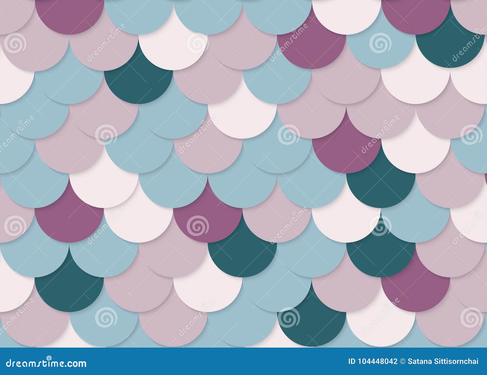 Fish Scale Pattern, Abstract Stock Vector, Color Texture, Bright Colour ...