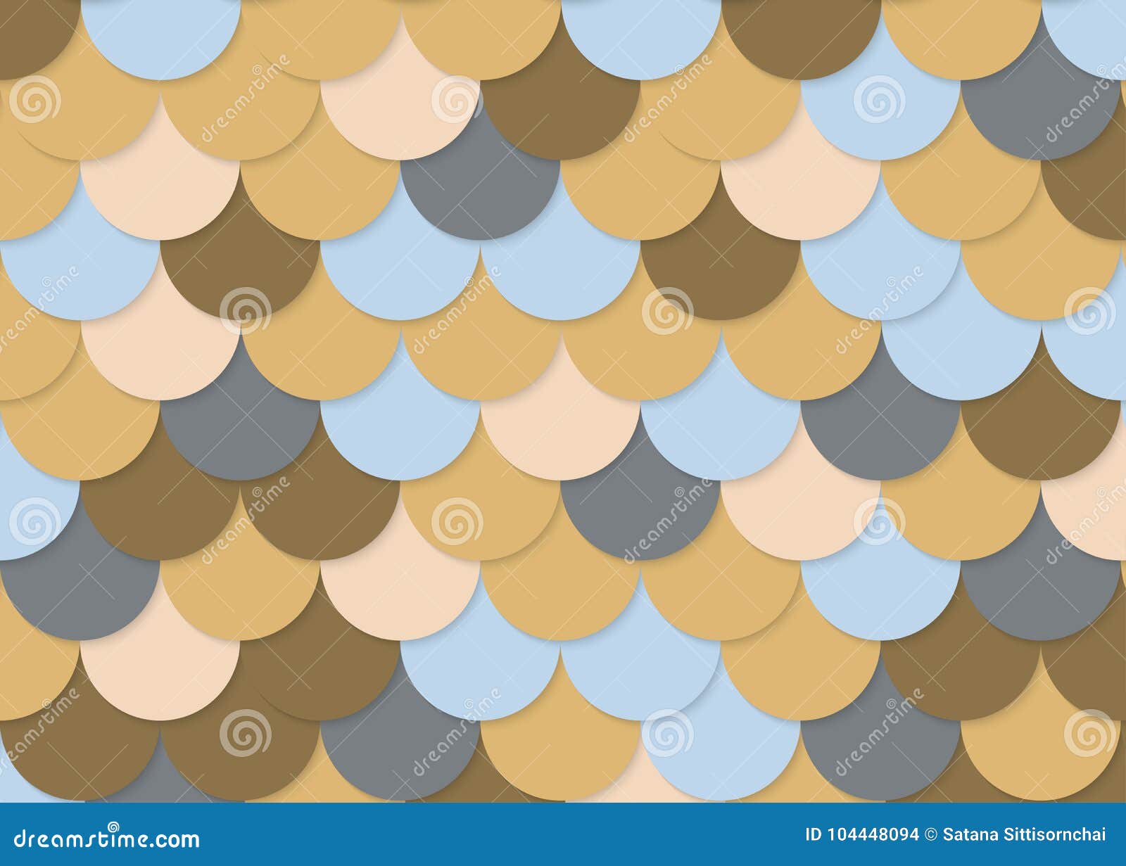 Fish Scale Pattern, Abstract Stock Vector, Color Texture, Bright Colour ...