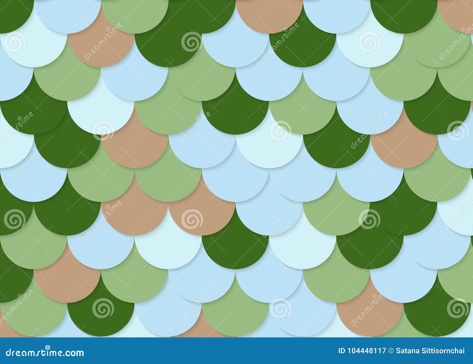 Fish Scale Pattern, Abstract Stock Vector, Color Texture, Bright Colour ...