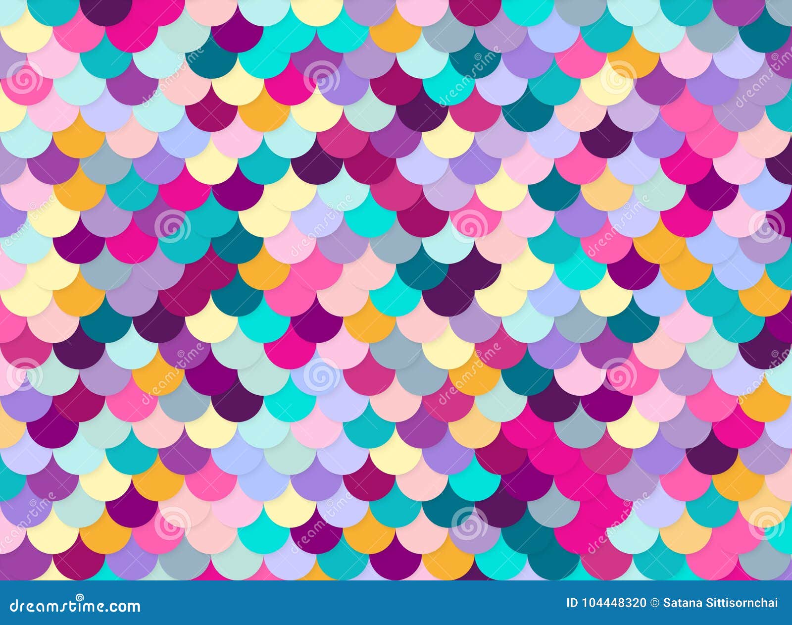 Fish Scale Pattern, Abstract Stock Vector, Color Texture, Stock Vector ...