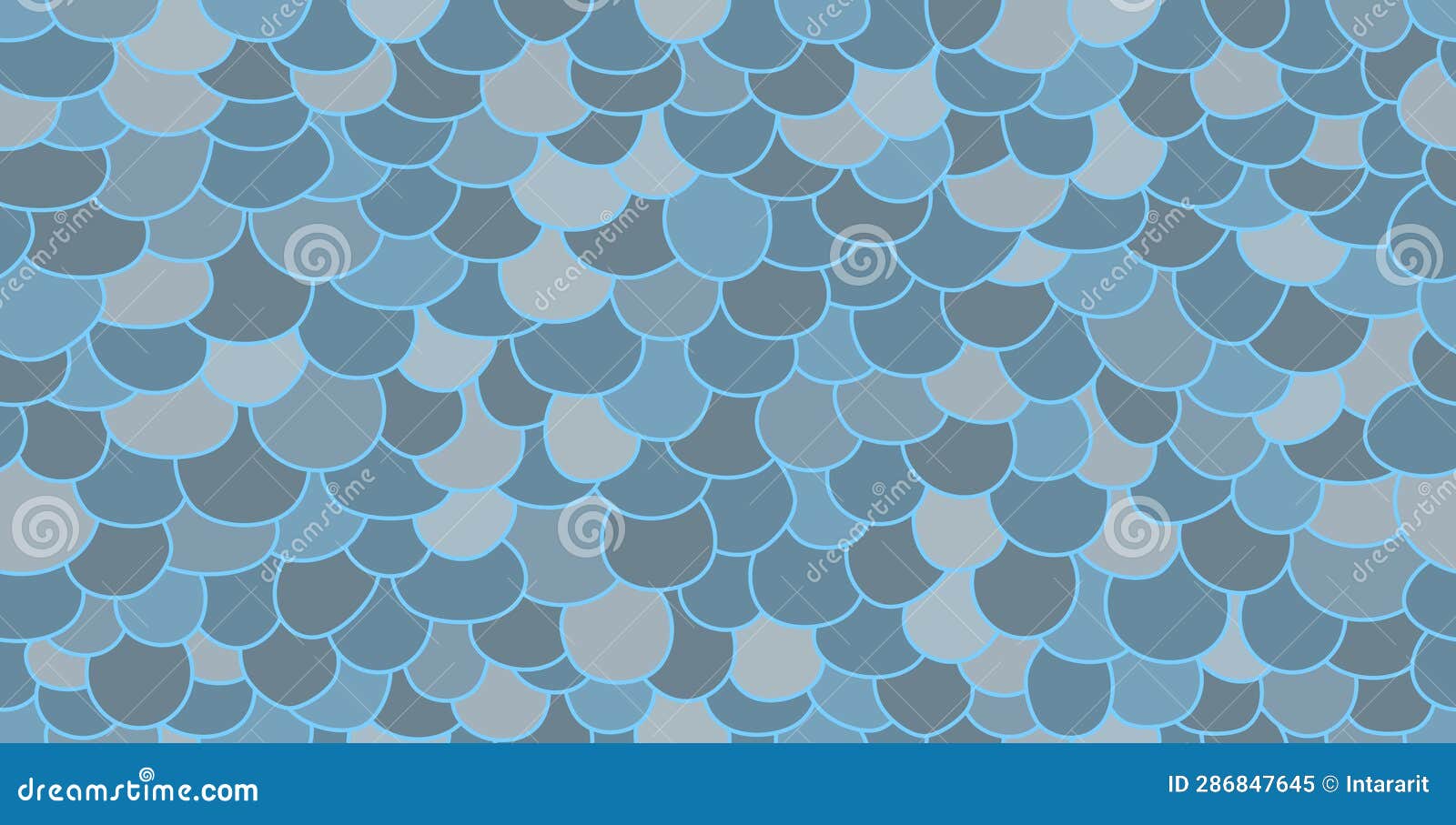 Fish scale pattern. stock illustration. Illustration of design - 286847645