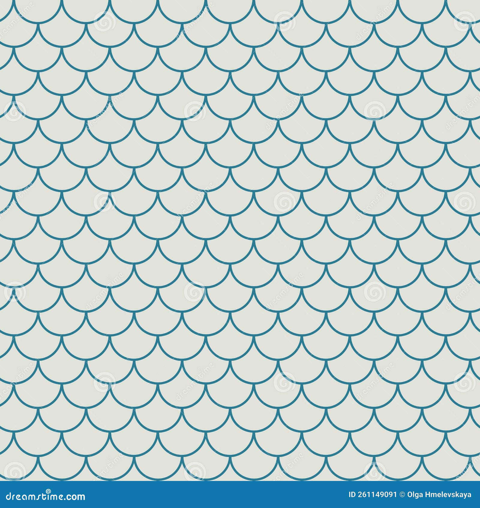 Fish Scale Seamless Pattern Stock Vector - Illustration of beautiful ...